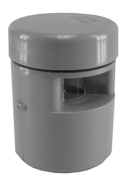 Binnenhuis beluchter 32/40 mm PVC